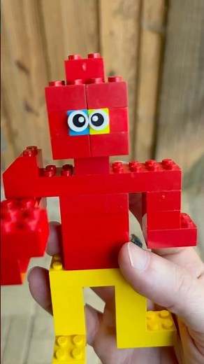 Smashing a LEGO Monster in Slow Motion | Satisfying Destruction ASMR