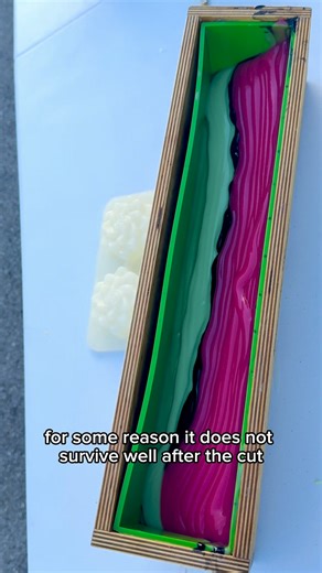 The Making of No Good Deed, my Wicked inspired soap. Get in touch if you’d like one of these bars. #wicked #wickedmovie #wickedthemusical #inspired #coldprocesssoap | Thrive and Glow