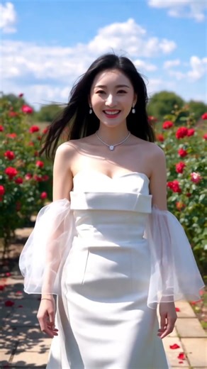 WHITE ELEGANCE 👰✨ – Beautiful Party & Wedding Dresses for Lovely Ladies