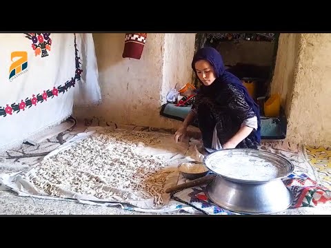 Village Life in Afghanistan | Cooking ash doughi with Family | Traditional Afghan Village lifestyle