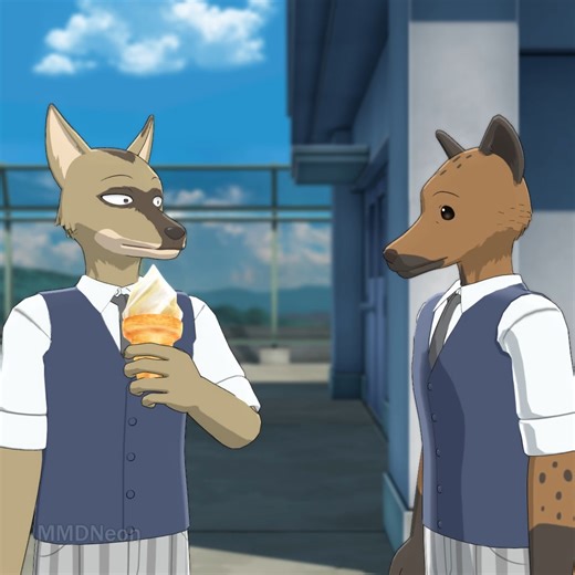 Share your Ice Cream | Beastars Animation | Durham & Miguno Original Audio: Troopa Deluxe Models/Animation: MMDNeon (me) Props: キャベツ鉢 Stage: ムムム #beastars #animation #memes #funny | MMDNeon
