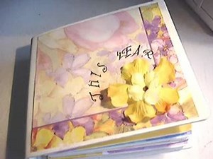 Video Tutorial Making a Scrapbook Calendar