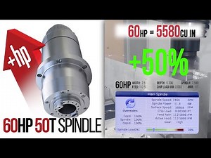 Haas’ New High Performance 50-Taper Spindle - Haas Automation, Inc.