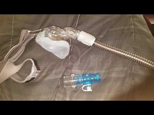 Adding oxygen enrichment to a CPAP machine