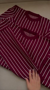 Code : 211 💥 new colors 🚨 Ribbed Striped Knit Sweater ❄️ طول : 72-74cm 💥 العرض قبل المط : 62-63cm 💥 Real video 📹 @misscairo_ | Miss Cairo