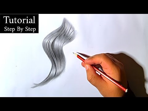 How To Draw Hair | Step By Step Tutorial (2024)