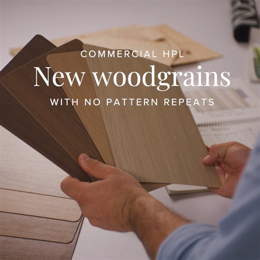 12 reactions | An industry first for engineered surfaces – our new, no repeat Plain Sliced Bookmatch woodgrains. Rediscover how you can design with wood — a Wilsonart design lead reveals the story behind our HPL Commercial Launch. Watch the video: https://bit.ly/45mToSU | Wilsonart | Facebook