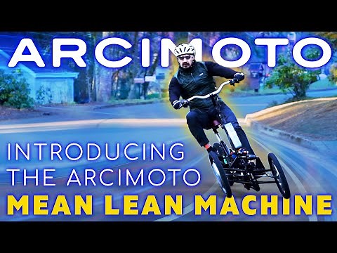 Introducing the Arcimoto MEAN LEAN MACHINE
