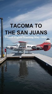 Taking off May 16th — our new route from Tacoma’s Ruston Way directly to the San Juan Island! ✔️Flights begin May 16 ✔️Departs from Ruston Way (next to RAM restaurant) ✔️Departure Dates: Thursday - Monday ✔️55 Minute Flight #kenmoreair #visitsanjuans #tacoma #seaplane #puyalluptribe | Kenmore Air