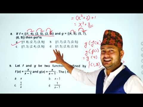 Unit 3 Functions Part 1 | Class 11 Basic Math | NEB Basic Math Model Set Solution | NEB Exam