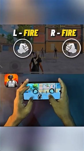 🔥 BGMI Separate Fire Button Control Layout Tips | Pro Player Settings | Guide #bgmitips #shorts