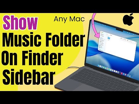 How To Show the Music Folder in Finder on a MacBook Pro / Air