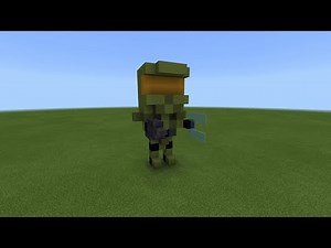 Minecraft: Master Chief Statue Tutorial