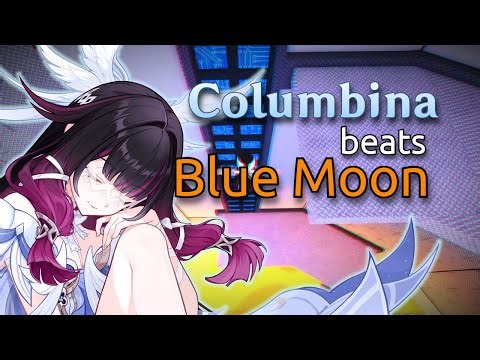 Columbina beats Blue Moon SOLO [Crazy] in Flood Escape 2 | Roblox