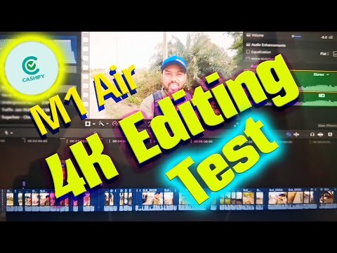 4K Video editing test on Mac M1 air [Cashify] | MacBook M1 Under 34K | Cashify MacBook M1 air Review