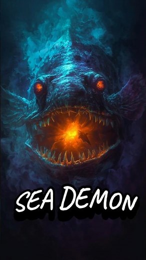 Real Sea Monster? Anglerfish Lurks in Pitch Black