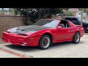 LS SWAP 3RD GEN TRANS AM 5.3 4L60E FIRST BURNOUT (NEW TRANS INSTALLED) OLD VIDEO IN DESCRIPTION
