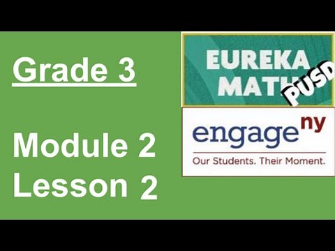 EngageNY Grade 3 Module 2 Lesson 2