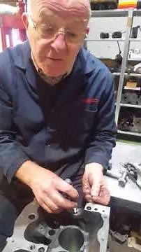 Cleaning tips after machining an A-Series block