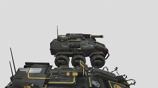 helldivers 1 vehicles (with rigs) - Download Free 3D model by wiud