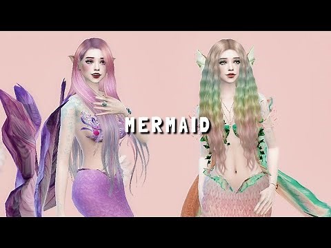 The Sims 4 | MERMAID | + CC Links | Create A Sims