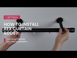 How To Install Rex Curtain Rods