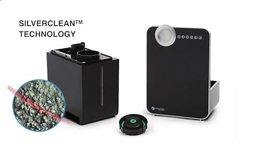 Pure Guardian H8000B Ultrasonic Warm and Cool Mist Humidifier, Extension Wand, 120 Hrs. Run Time,...