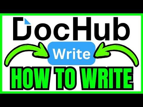 How To WRITE In DocHub (QUICK & EASY) 2026
