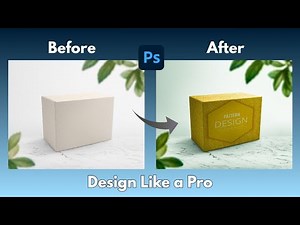 Create a Realistic Box Mockup in Photoshop | Step-by-Step Tutorial