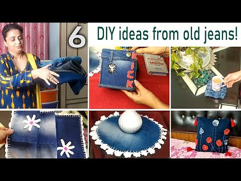 6 Creative DIY Projects Using Old Jeans: Transform Your Denim!