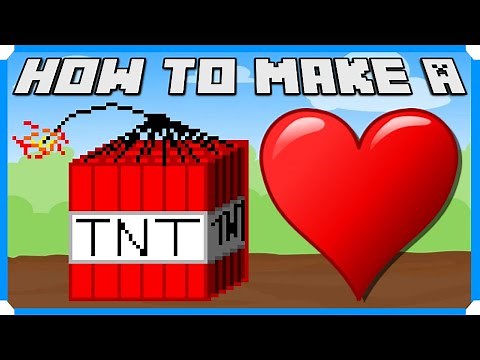 How To Make A TNT Heart Explosion In Minecraft Bedrock (MCPE/Xbox/PS4/Switch/Windows10)