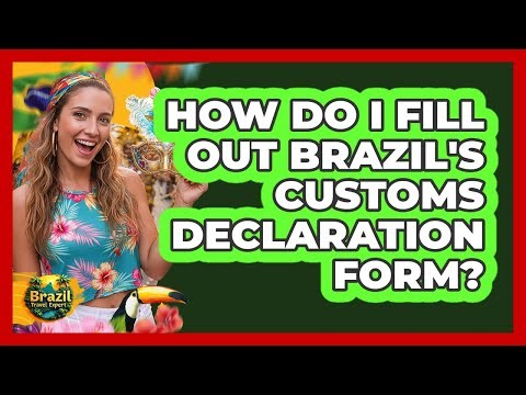 How Do I Fill Out Brazil's Customs Declaration Form?