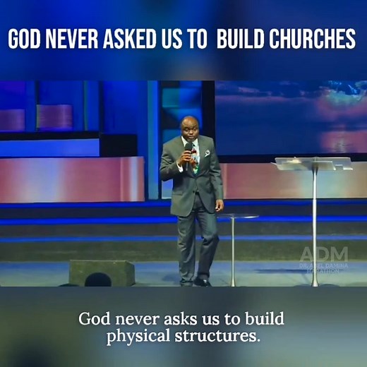 16K views · 551 reactions | God never asked us to build physical structures | Dr. Abel Damina Marathon | Facebook