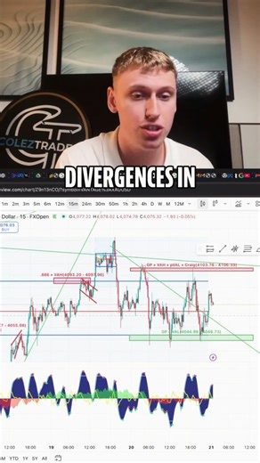🚀 Mastering Trading: Divergences, Momentum & VWAP Secrets! 🚀 Edge unlocked: 🔹 Divergences – Price higher high RSI lower high = Bearish reversal. Confirm with volume! 📉 🔹 Momentum – MACD histogram expanding = Acceleration. Crossovers = Exit signal. Momentum dies first! 💥 🔹 VWAP – Above = Bulls dominate (buy dips). Below = Bears rule (short rallies). Anchor to highs/lows for S/R! 📊 Level up your trades now! Link in bio #trading #forex #investing #trader #stockmarket | The Fibonacci Fx