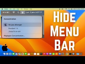 How To Hide Menu Bar On Mac / MacOS (2025)