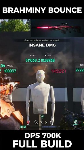 ONCE HUMAN BRAHMINY BOUNCE DPS 700k+🥶#oncehuman