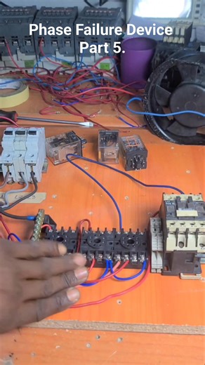 Phase Failure Device Part 5. Full video in the comments section. #electrician #tbt #vlog #Valec | Dili Ogbuenyi