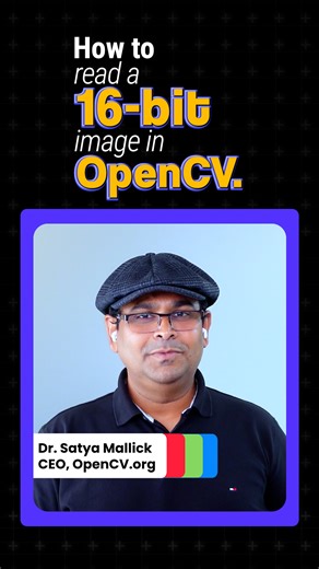 How to Read 16-Bit Images in OpenCV Working with depth maps, medical, or scientific images? Learn how to correctly load 16-bit PNG/TIFF images in OpenCV using the right imread flags—and why they don’t display properly on standard monitors. #OpenCV #ComputerVision #ImageProcessing #16BitImages #CVTips #AI #Python #Cplusplus
