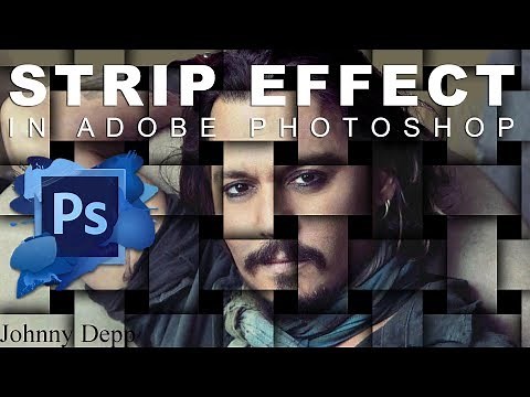 How to Create Strip Effect in Photoshop Hindi Tutorial