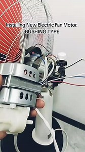 Ganito magkabit at magwiring ng bagong motor assembly ng electric fan. #tutorial #diy #technology | Jessie Ordanza