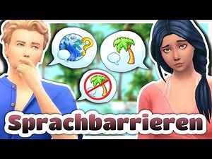 "Was hast du gesagt?" 🤔 So REALISTISCH! 😍│ Sims 4: Language Barriers Mod