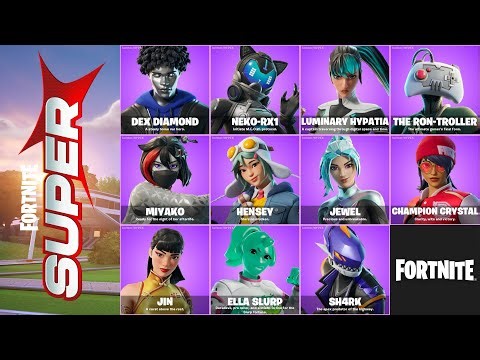 All New Fortnite Skins (Full Showcase)