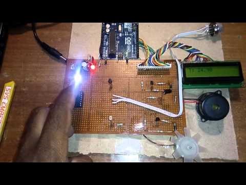 Temperature/smoke Sensor/ldr + Arduino + LabVIEW Data Acquisition
