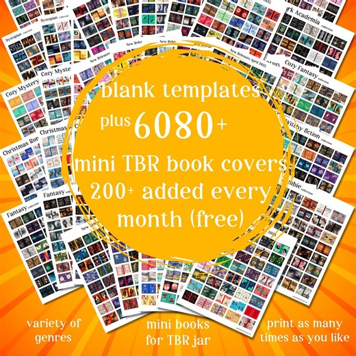 Miniature Book Cover Templates, Dollhouse Bookshelf DIY (PDF Download) - Etsy