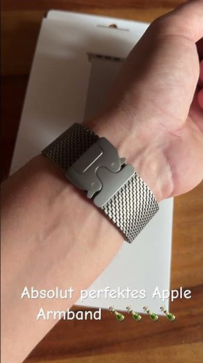 Das neue Apple Titan Milanaise Armband! #applewatchultra