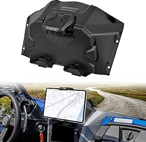 Electronic Device Tablet Holder for Yamaha YXZ 1000 19-25, Electronic Mounts Holder Phone GPS Mount with Storage Box Organizer Tray for Yamaha YXZ 1000R / SE/SS/SS SE 2019-2025 Accessories