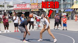 12M views · 195K reactions | Nerd Exposes Hostile Hoopers at Venice Beach | Grayson 'Professor' Boucher | Facebook