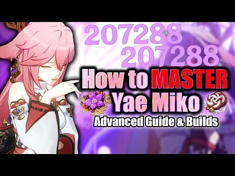 BEST Yae Miko BUILD & DETAILED GUIDE! EM vs Atk, Weapons, Artifacts, & Teams | Genshin Impact