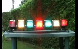 【美国警灯演示】联邦信号Federal Signal Vector 超经典美式警灯