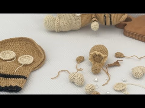 Step-by-Step Guide to Making a Baby Rattle and Pacifier Clip🐯🌼✨